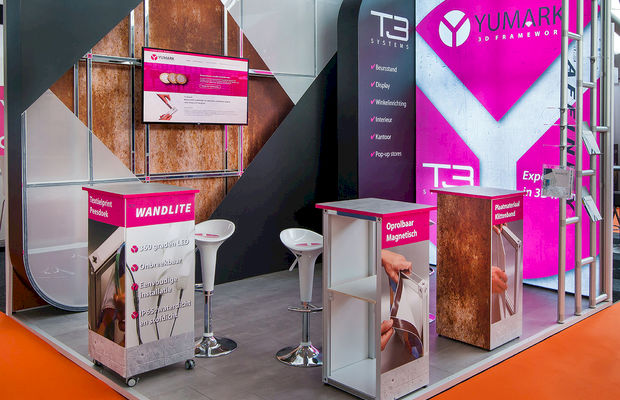 Yumark 3D Framework - Reviews. Offerte. Booking. | eventplanner.be